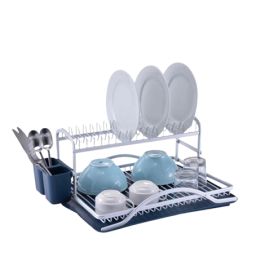 مقاضي - اوبتيما رف ألمنيوم لحمل الاطباق وأغراض الطهي - كروم